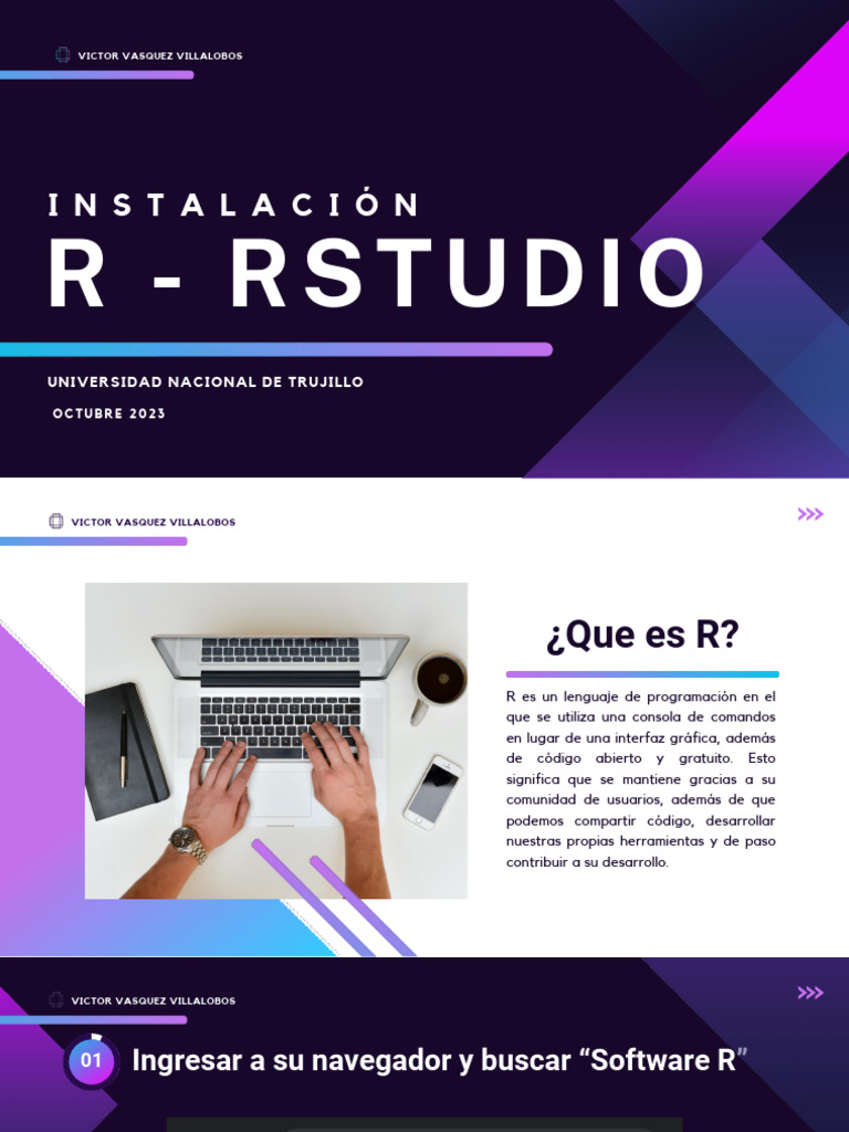 Instalación Del Software R | PDF | Microsoft Windows | Entorno de ...