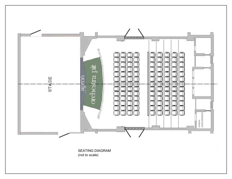 Little Theater Seating Diagram 2023 | PDF