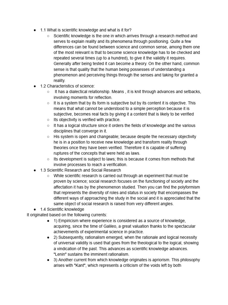 Metodología de la in | PDF | Knowledge | Rationalism