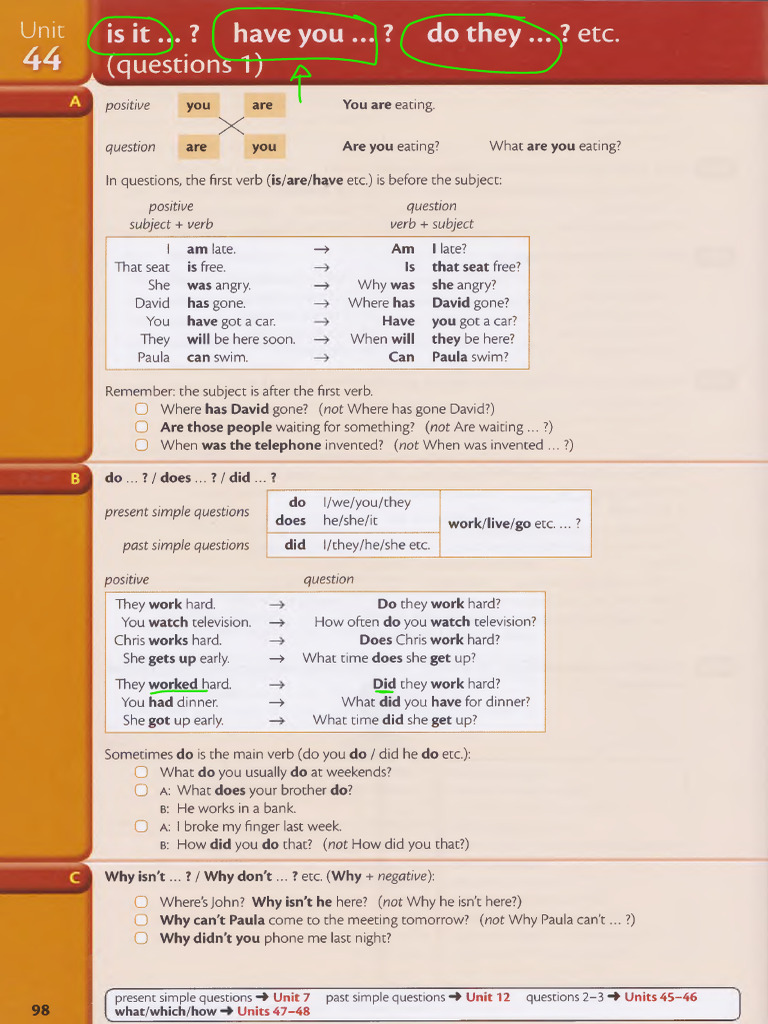 Grammar unit 44, 45 | PDF