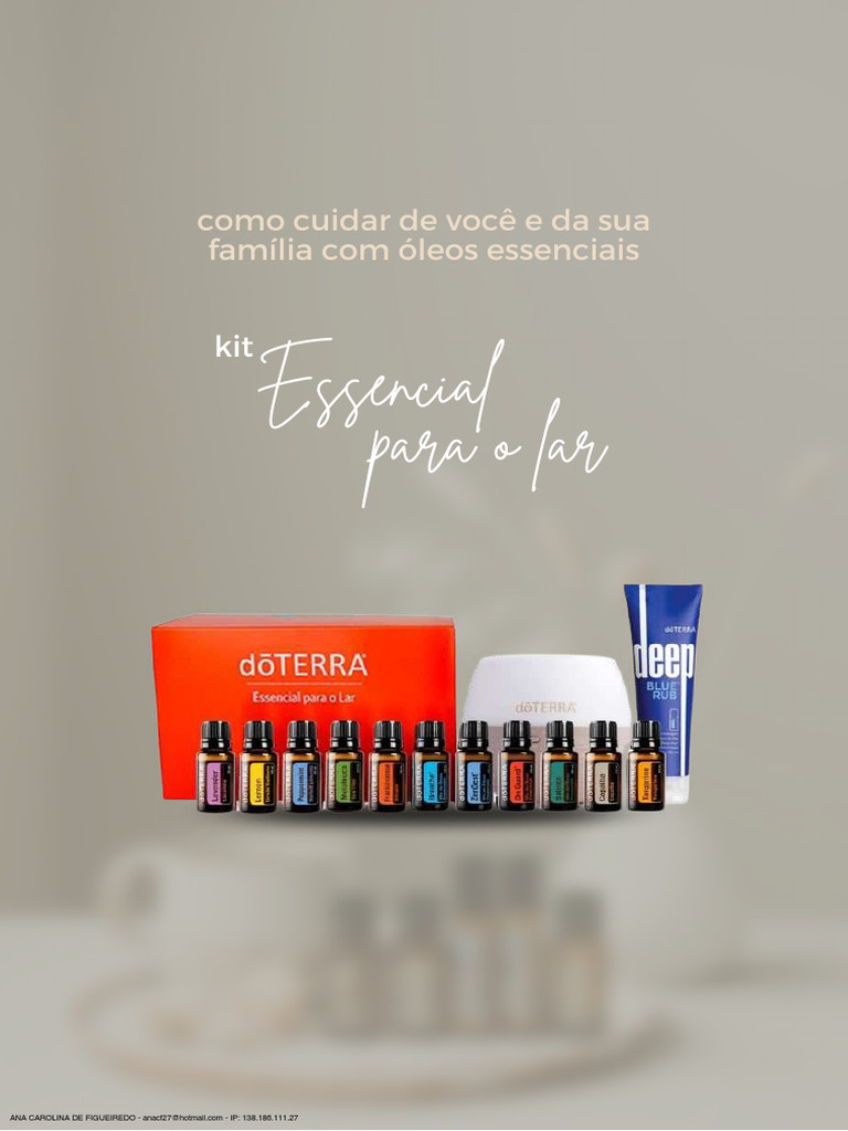 Como Usar - Kit Essencial para o Lar | PDF | Bronquite | Asma