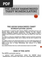 CMC 97 2022 Implementation of The AHTN 2022 Version | PDF