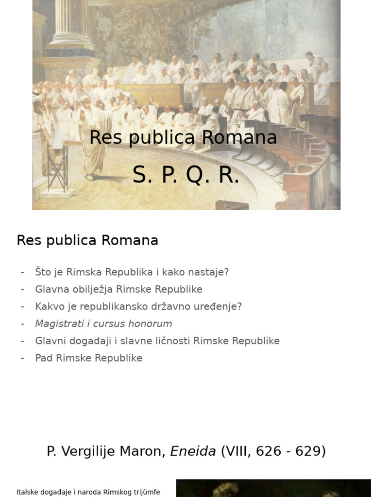Rimska Republika | PDF
