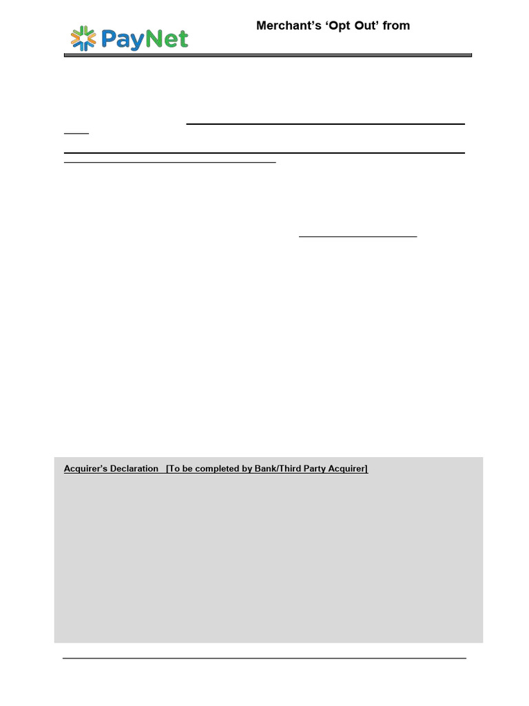 New Opt Out Form | PDF | Debit Card | Visa Inc.