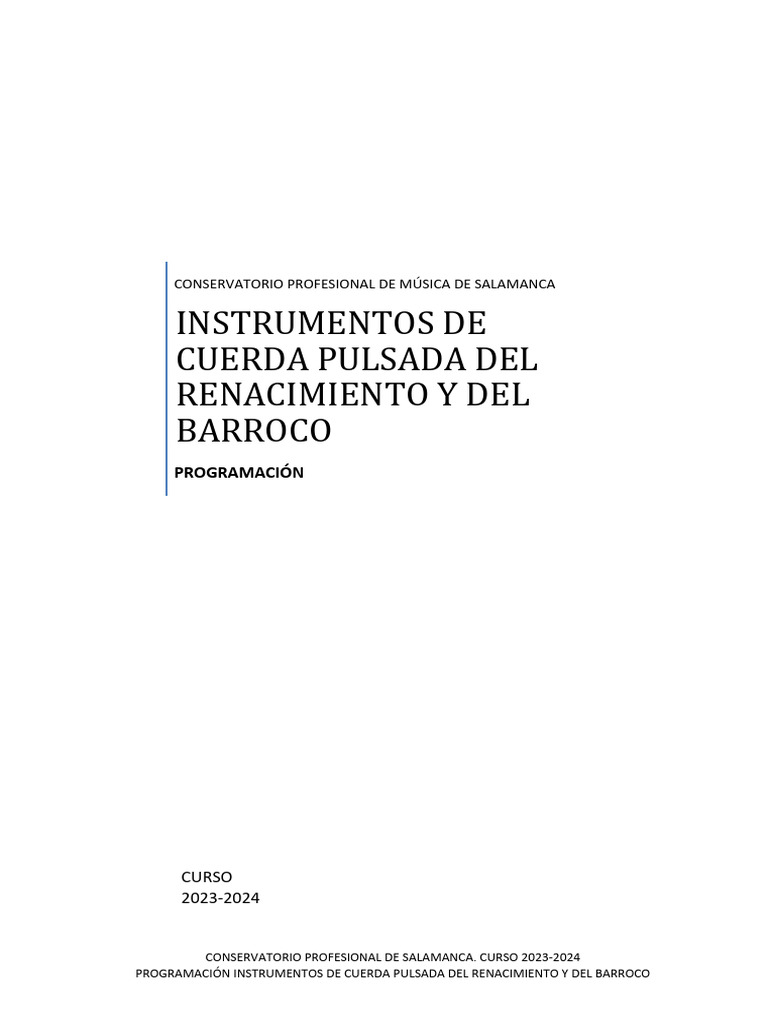 ICPRB Programacion 2023 24 | PDF | Evaluación | Maestros