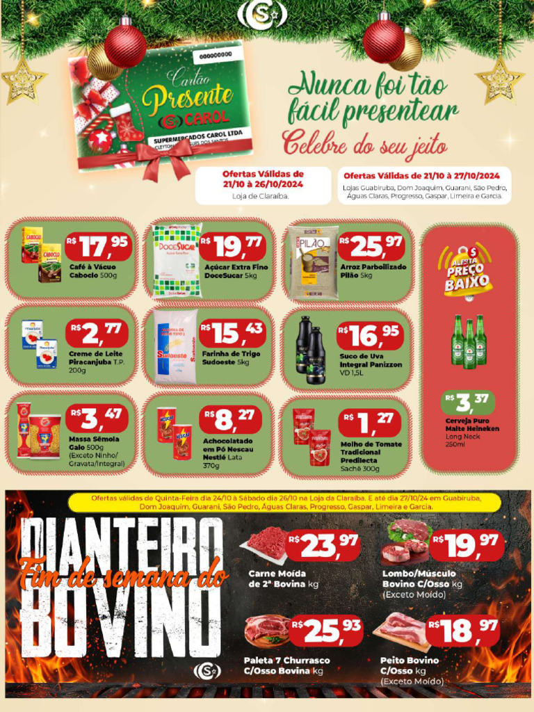 TABLOIDE SUPERMERCADOS CAROL | PDF