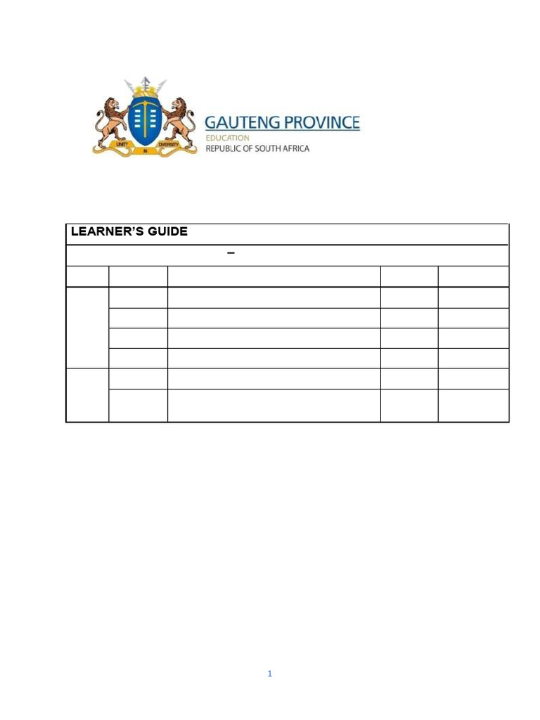 Term 1 & 2 - Accounting Grade 11 Relab Activities - Learner's Guide ...
