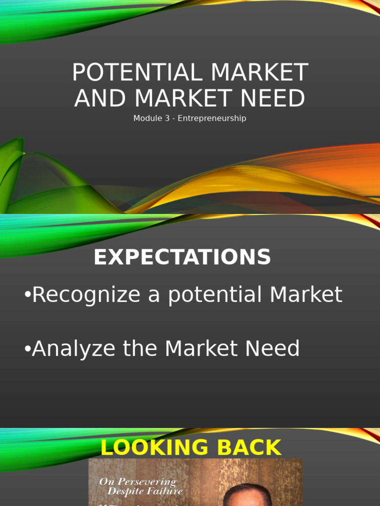 Potential Market | PDF