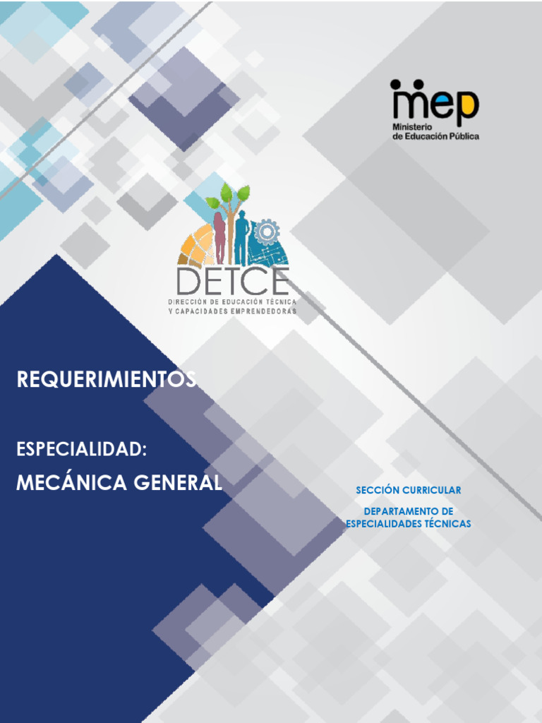 Req Mecanica General | PDF | Soldadura | Construcción