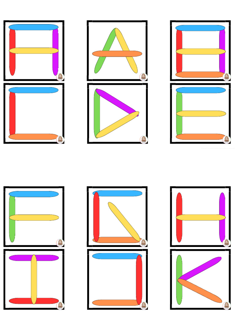 Abecedario Con Depresores - 240425 - 212655 | PDF