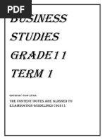 Learner Guide - Relab Grade 11 | PDF | Business