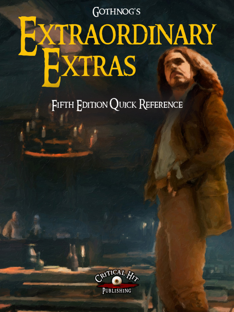 Extraordinary Extras - Quick Reference | PDF | Grappling
