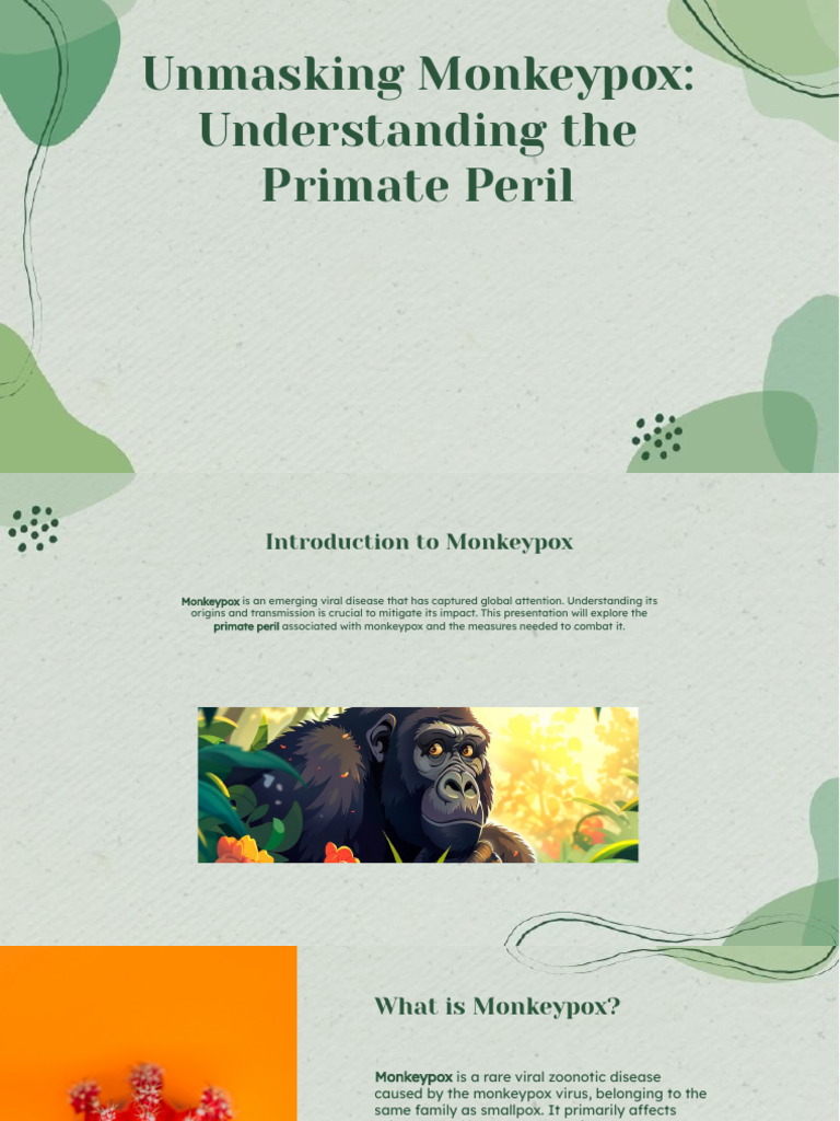 Understanding Monkeypox and Its Risks | PDF | Pandemic | Animal Viral ...