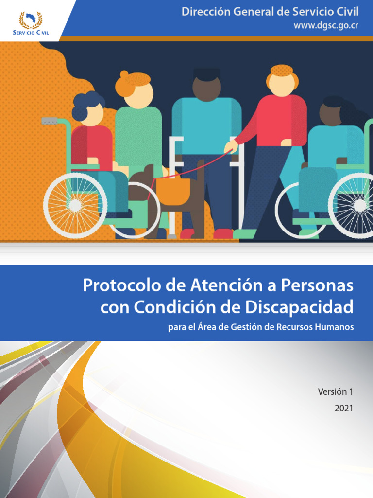 Protocolo Atencion PCD GRH | PDF | Invalidez | Gestión de recursos humanos
