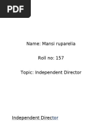 IoD Code of Practice for Directors | PDF | Audit | Audit Committee