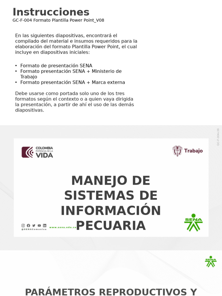 Parámetros Reproducti - PPTX - Solo Lectura | PDF