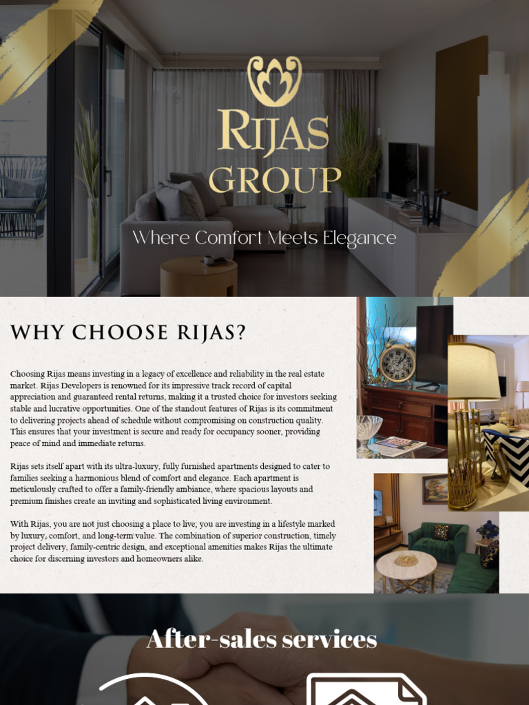 Rijas Developers: Luxury Living Redefined | PDF