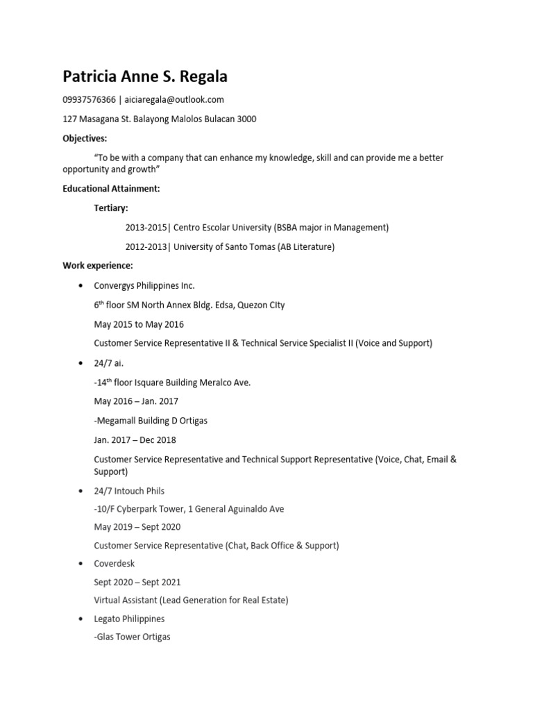 Regala Patricia Anne | PDF