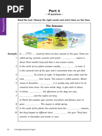 Flyers Practice - Reading and Writing 1-3 Worksheet | PDF