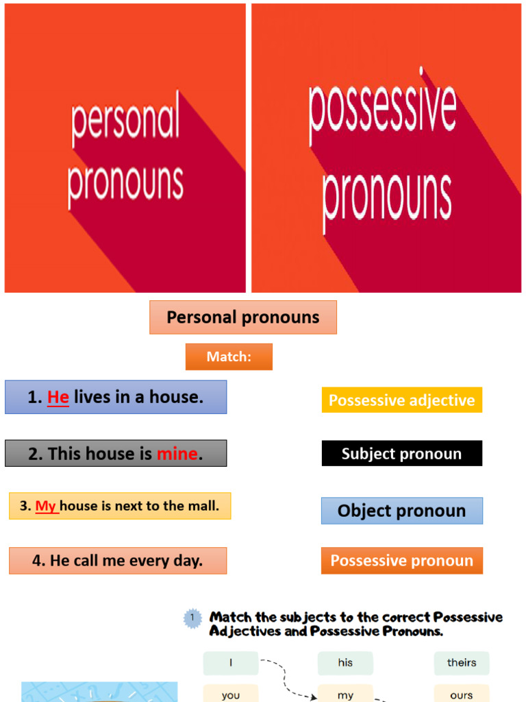 Personal Pronouns Guide | PDF