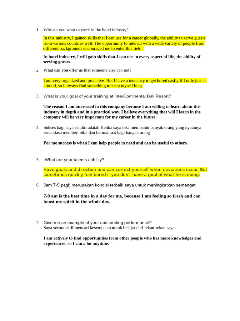 TSI English Test | PDF