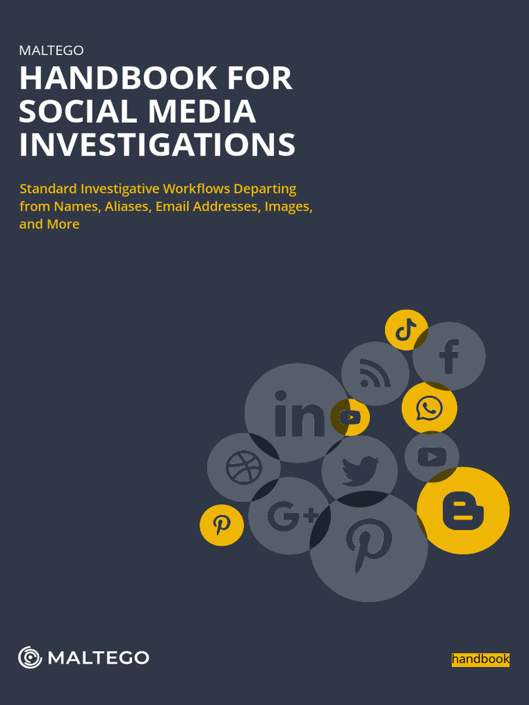 Maltego Handbook For Social Media Investigations Short | PDF | Social ...