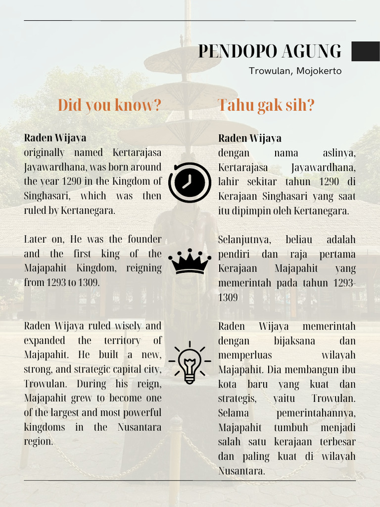 Patung Raden Wijaya | PDF | Agama & Spiritualitas