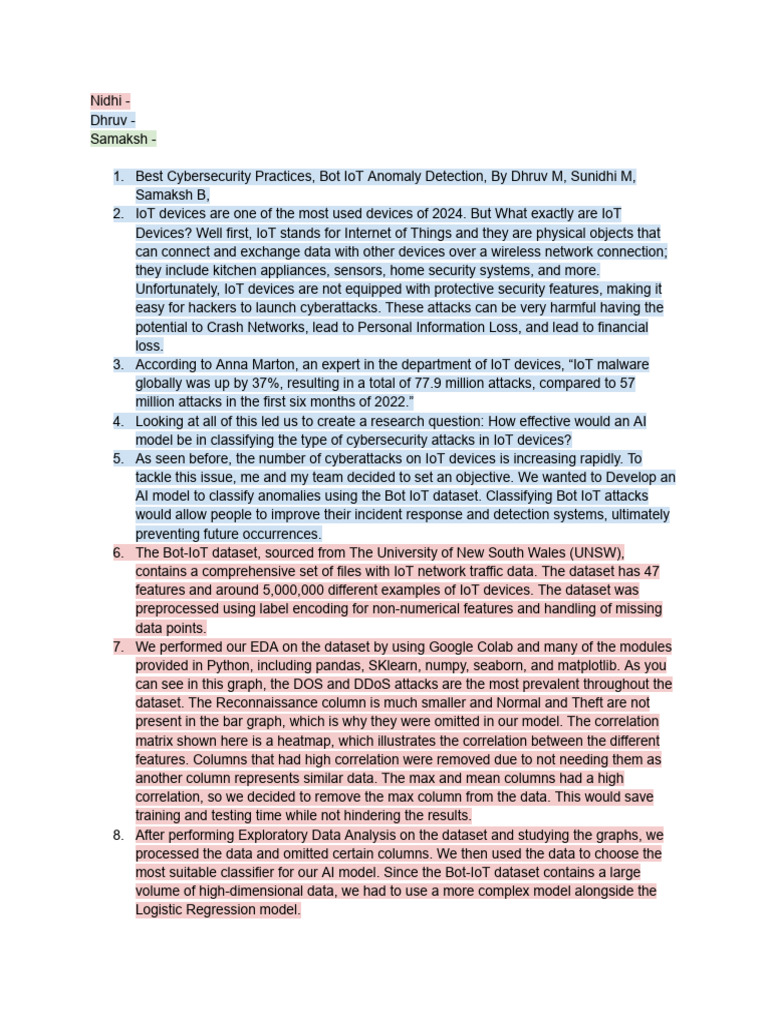 Script For SlideShow Cybersecurity | PDF | Internet Of Things | Computer Security