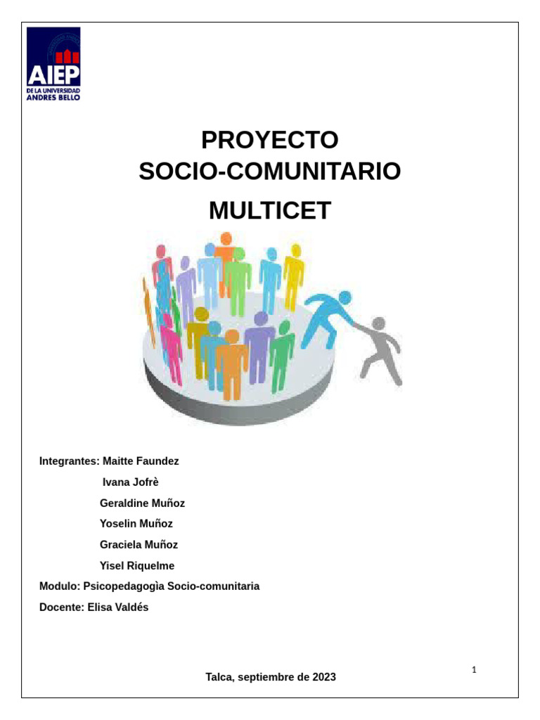 Sociocomunitario Multicet | PDF | Empatía | Psicología Social
