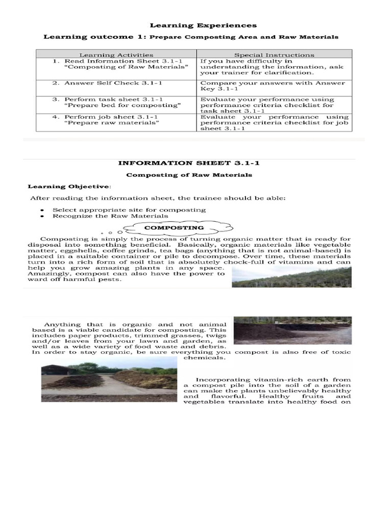 organic fertilizer cblm edit | PDF