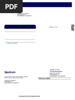 Spectrum Bill | PDF | Payments | Service Industries