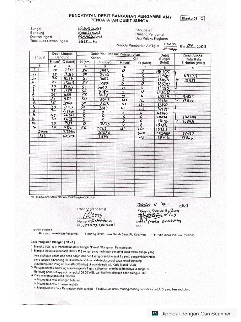 Blangko 08 July 2024 | PDF