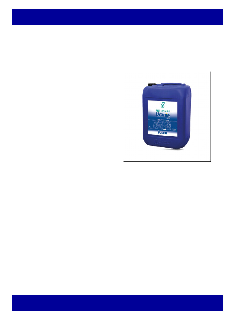 Urania LD7 Engine Oil Specifications | PDF