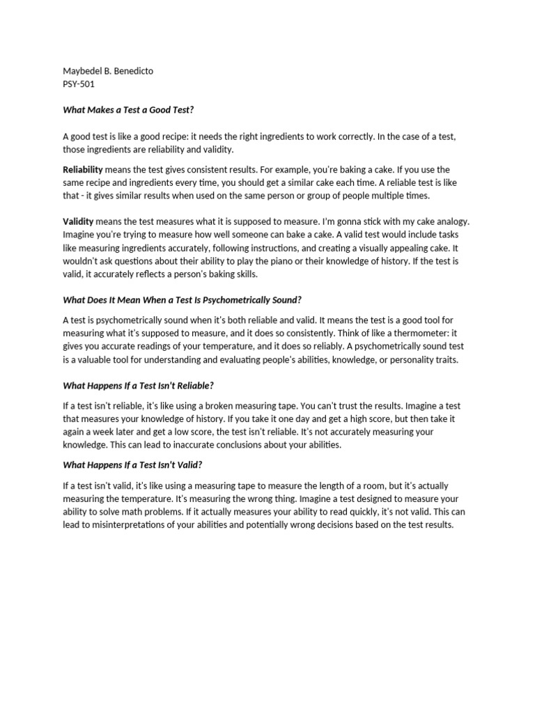 Midterm Activity 1-Psychological Assessment | PDF