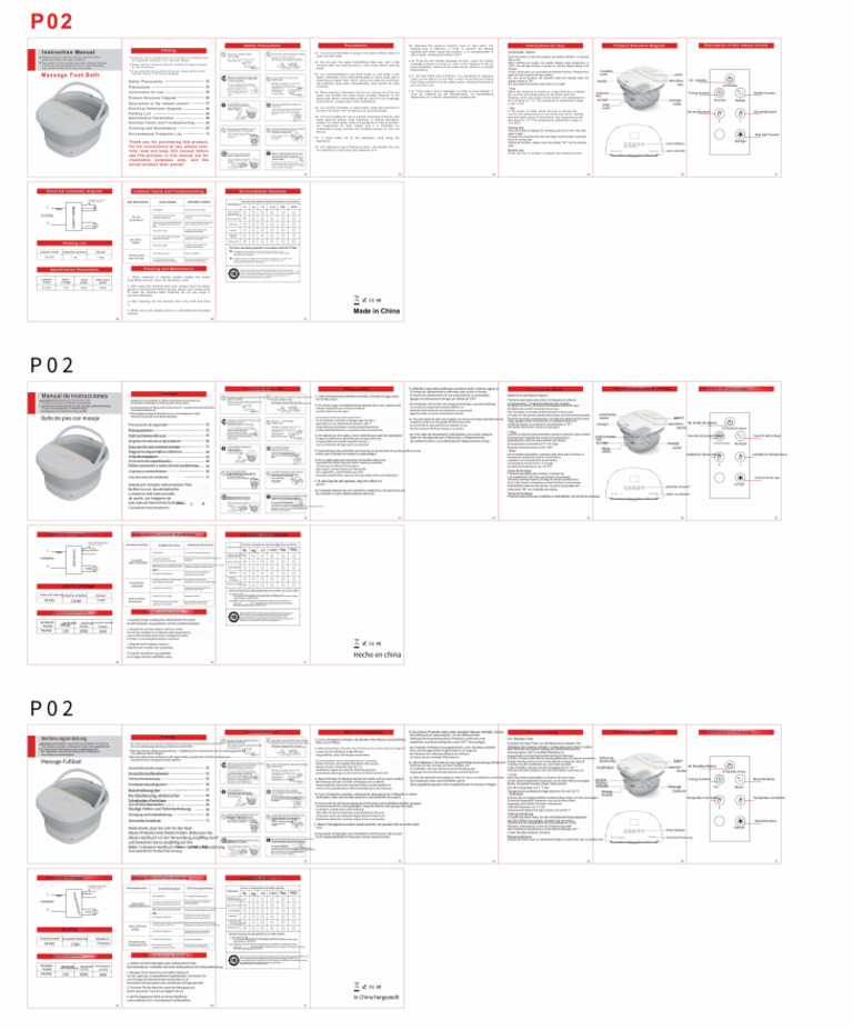 Foot Massage SPA - P02 | PDF