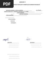 Annexure 'D' For Minor Passport | PDF