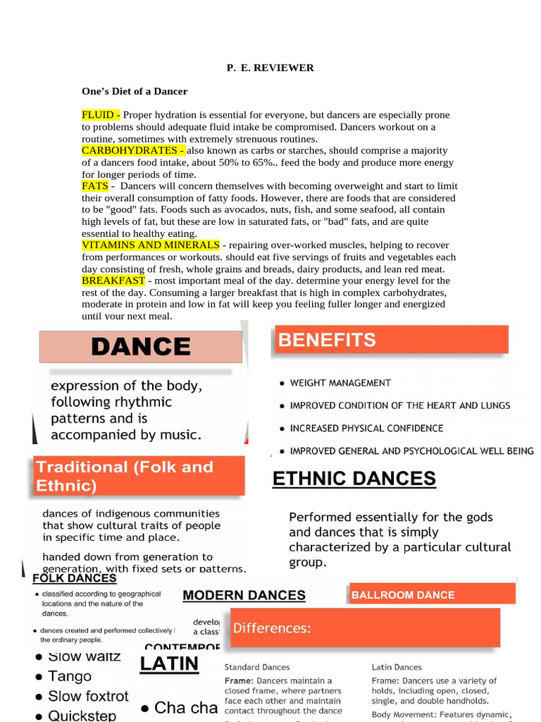 Pe Reviewer | PDF | Wellness