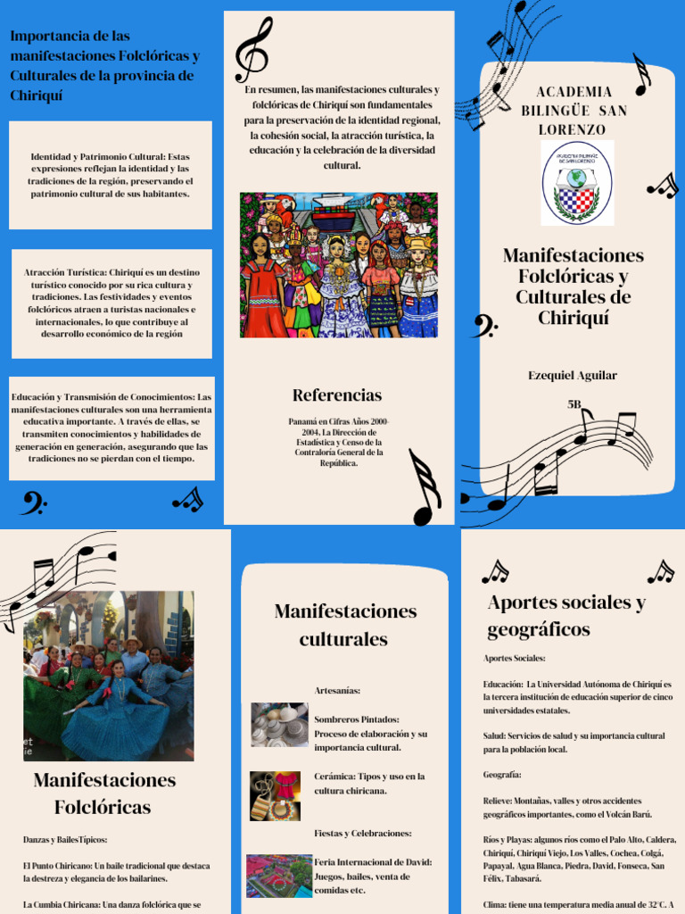Folleto Tríptico Proyecto de Música Infantil Ilustrado Orgánico Amarillo y - 20240624 - 214451 ...
