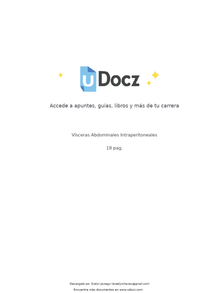 Anatomía de Vísceras Abdominales | PDF | Estómago | Abdomen