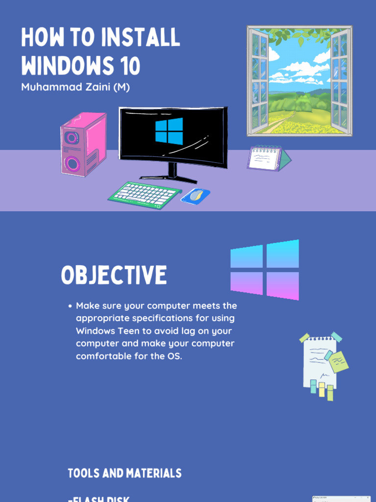 Install Windows 10: Step-by-Step Guide | PDF