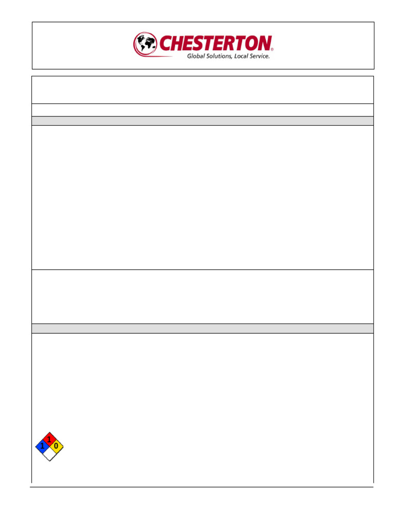 Chesterton 610 HT | PDF