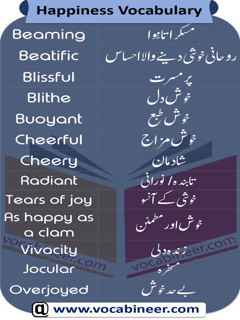 Happiness-Vocabulary-vocabineer.com_ | PDF