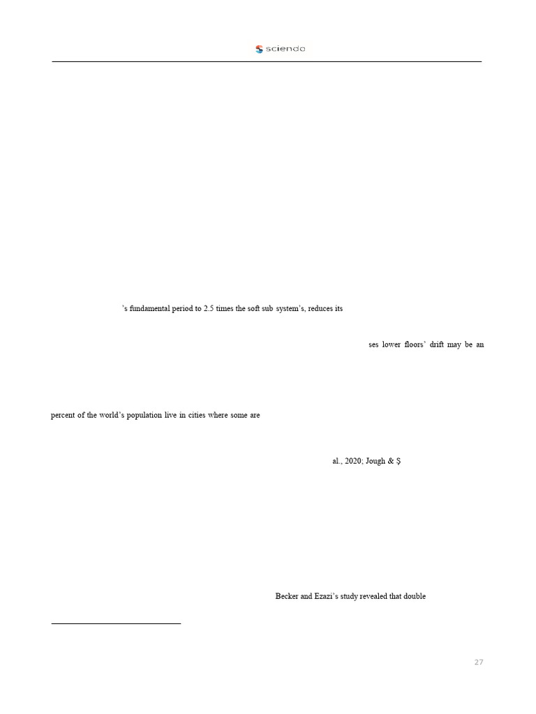 A Comprehensive Evaluation of Tuned Vertical Isolation | PDF | Matrix (Mathematics) | Earthquake ...