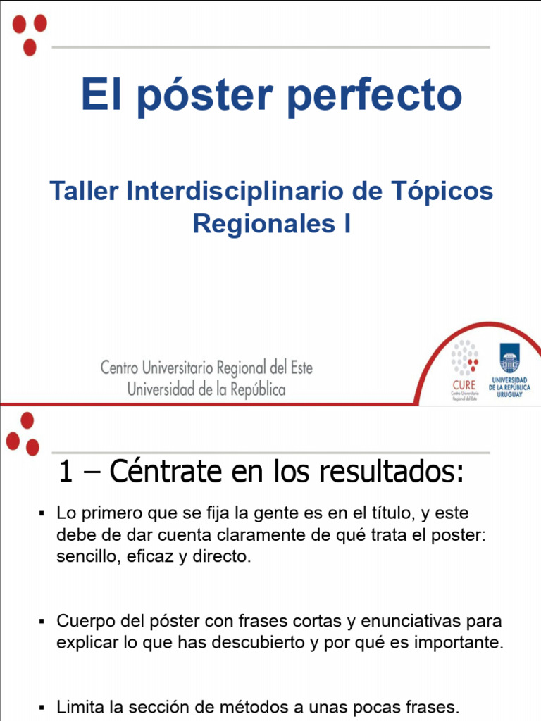 Como Diseñar Un Poster | PDF