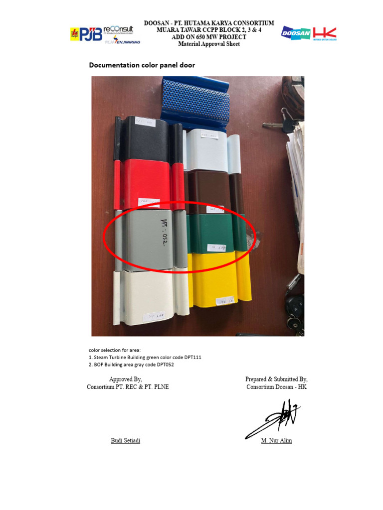 Warna Panel Rolling Door | PDF