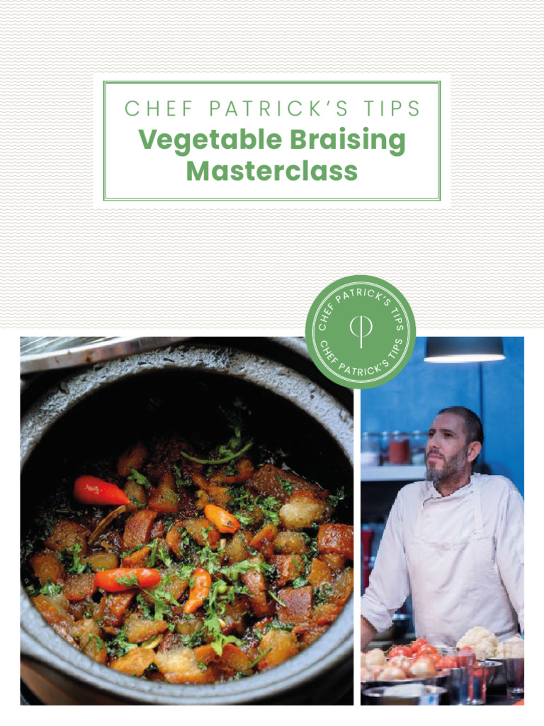 Braising Vegetables: Techniques & Recipes | PDF | Indian Cuisine | Cooking