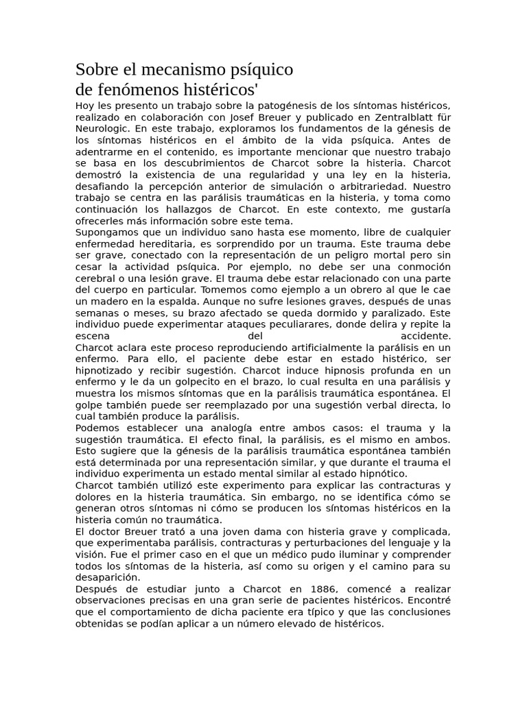 Resumen 1 Parcial | PDF | Trauma psicólogico | Hipnosis