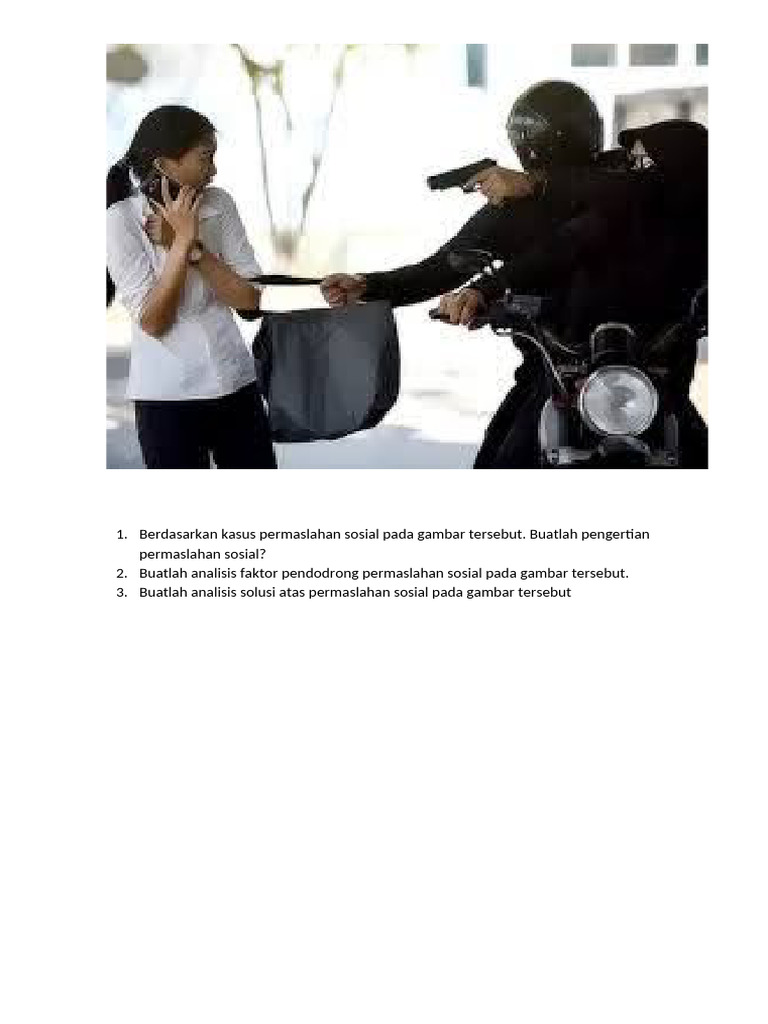 LKPD Maslah Sosial | PDF