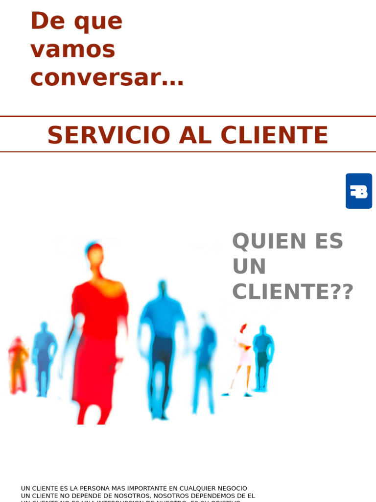 10 Mandamientos del Servicio al Cliente | PDF