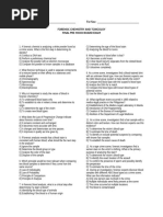 HOSA Forensic Science Practice Test | PDF | Crime Scene | Forensic Science